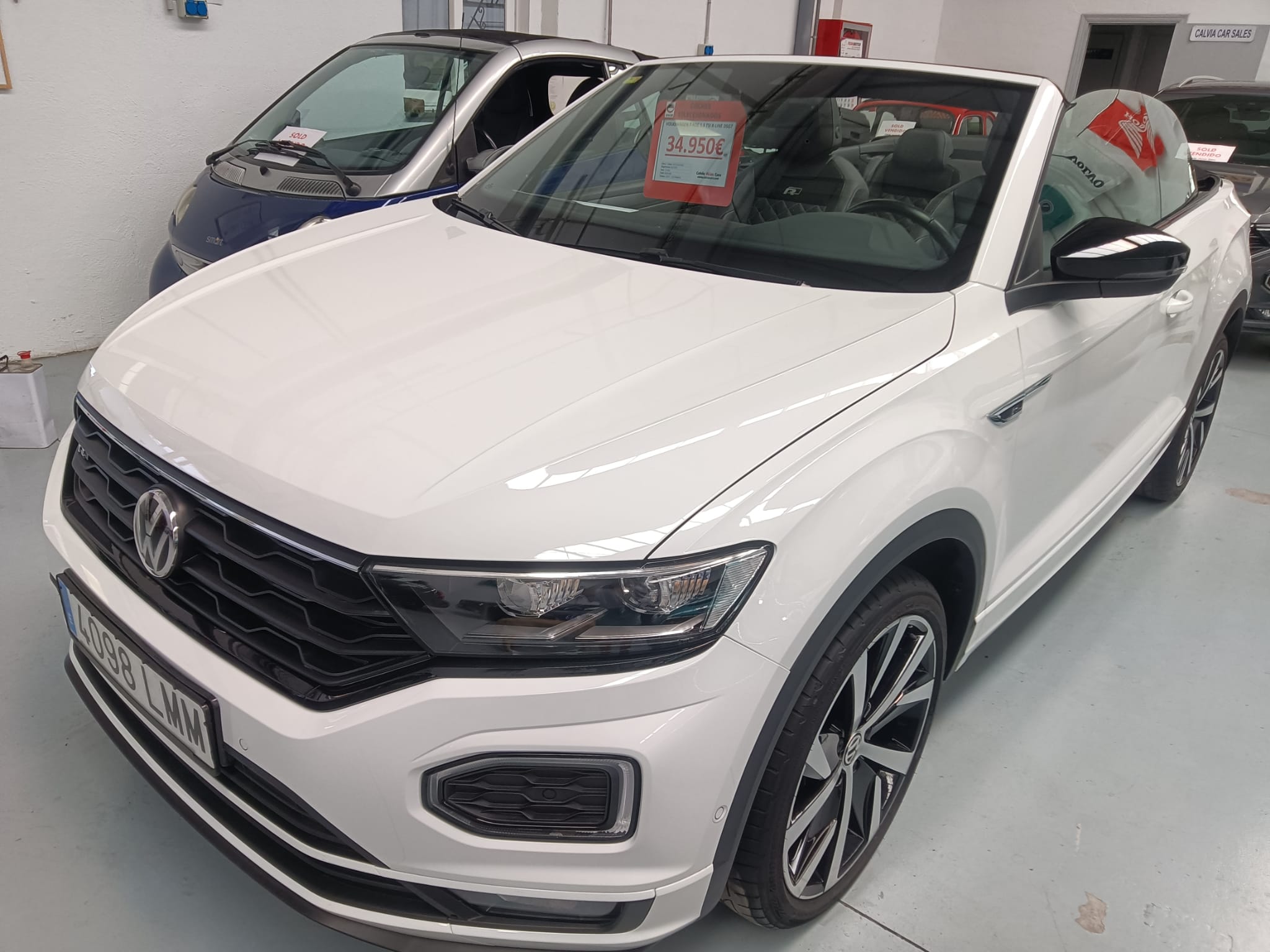 VOLKSWAGEN T-ROC 1.5 TSI R-LINE DSG7 AUTOMATIC | Calvia Cars